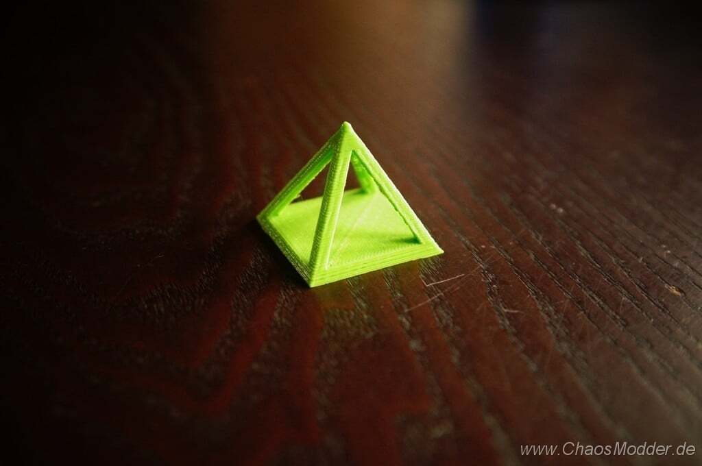 3D printable Hollow Calibration Pyramid・Cults