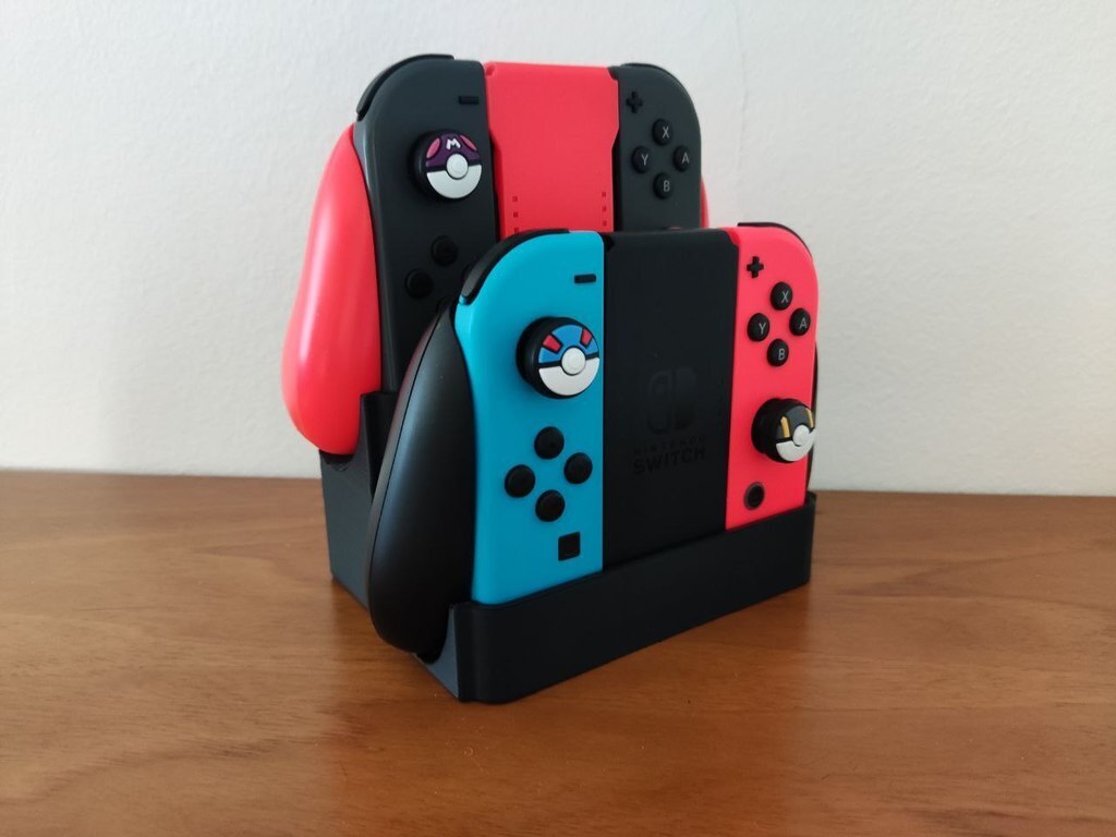 🎲 Switch Joy-Con Dual Stand・Free 3D File for ・Cults