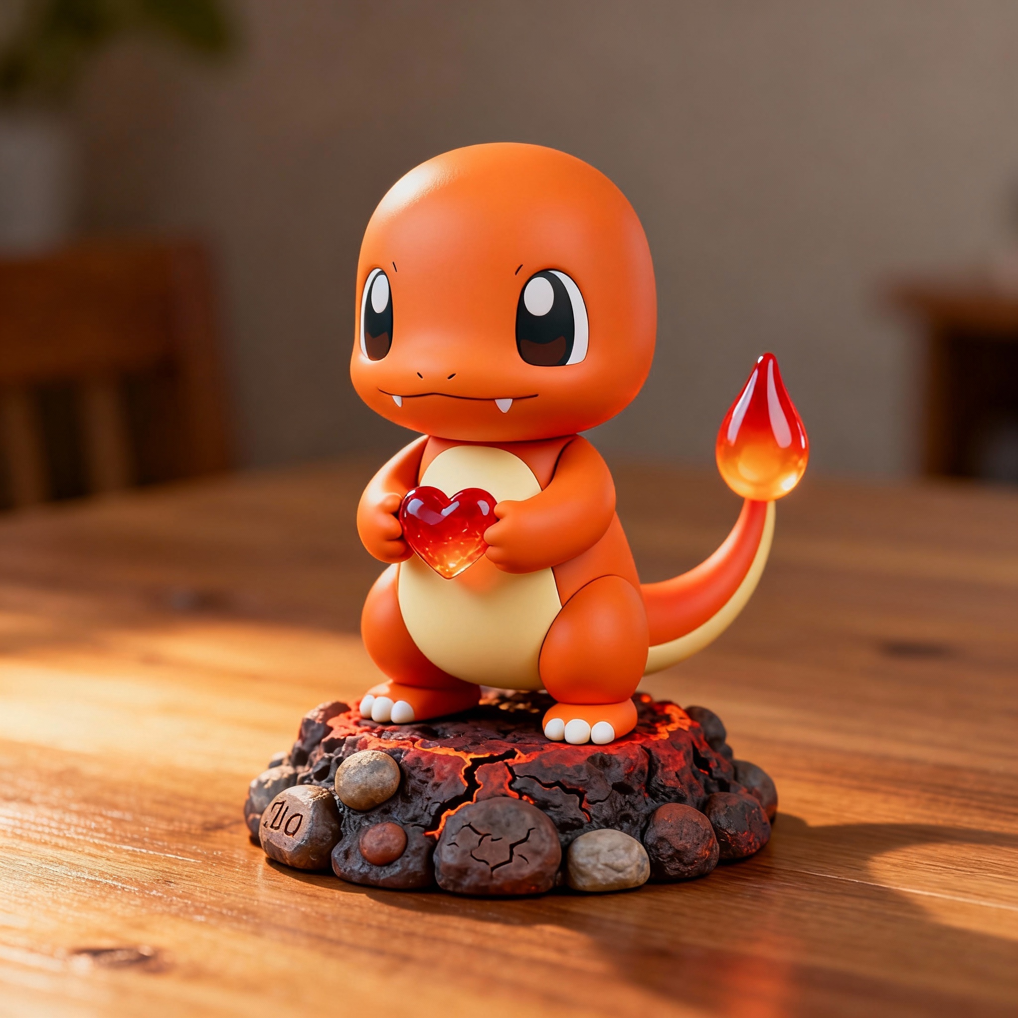 💜 Pokémon Charmander Herz Figur STL | 3D-Druck Modell・Kostenlos 3D ...