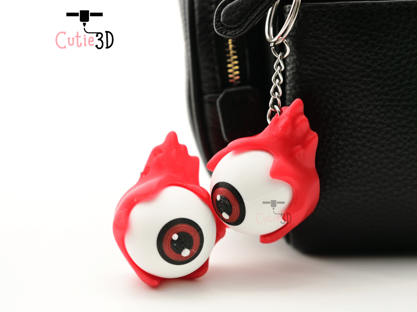🎃 Cutie3D Halloween Spooky Eyeball Keycap Fidget Clicker Keychain ...