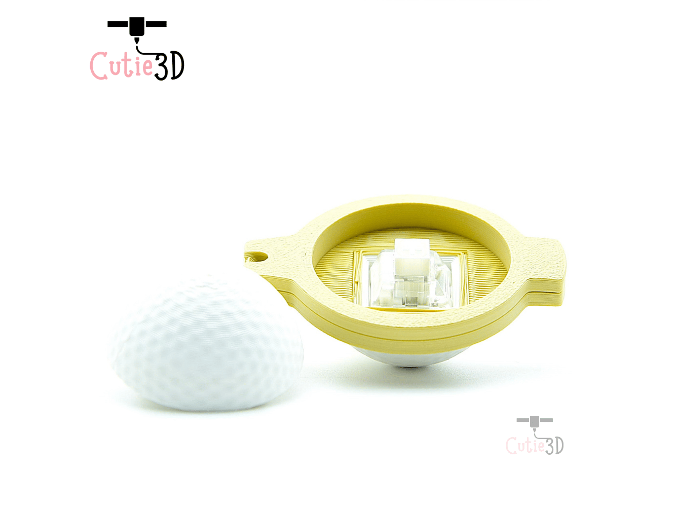 🏌️ Cutie3D Golf Ball Keycap Fidget Clicker Keychain - Cute Backpack ...