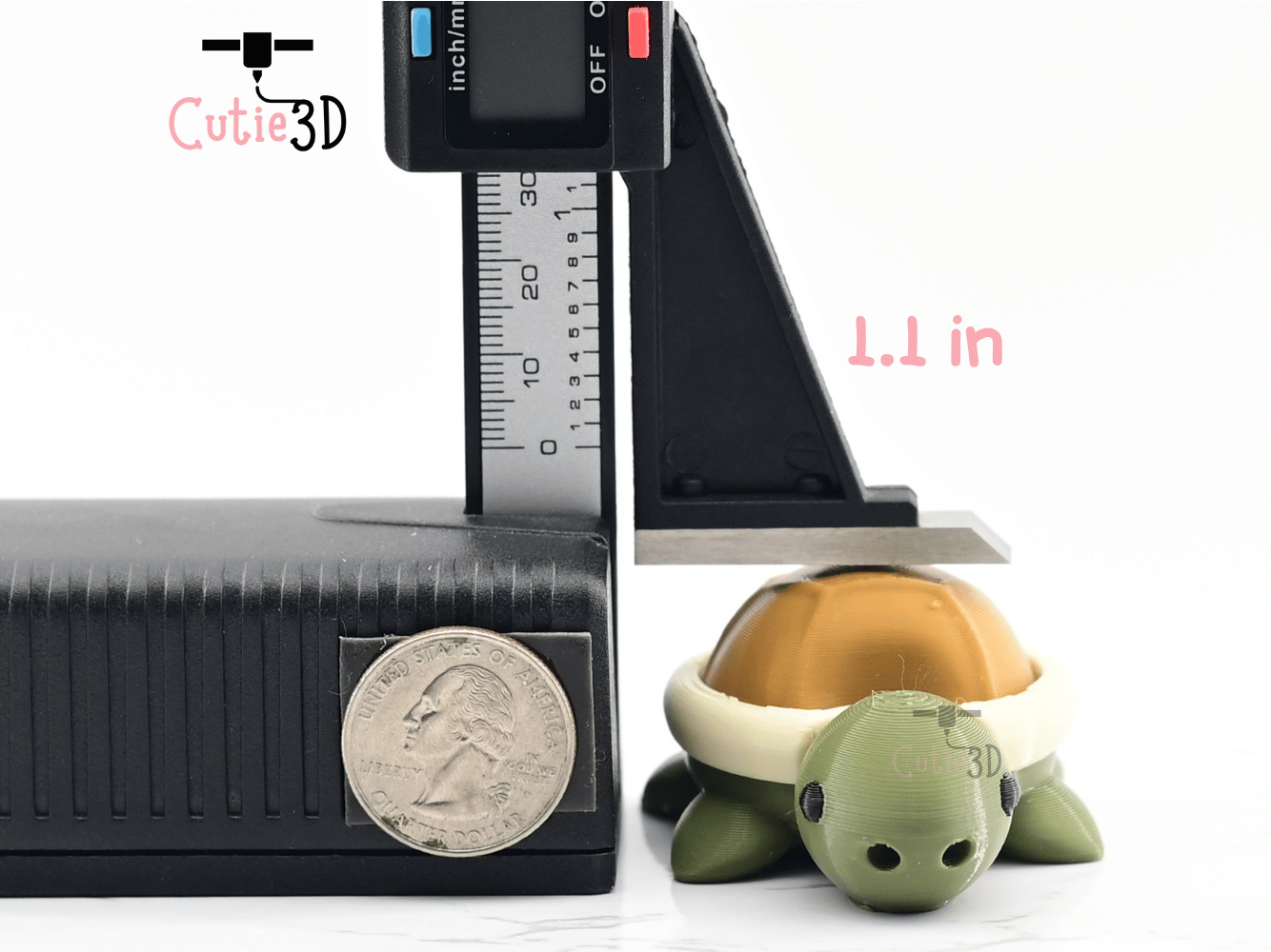 👌 Cutie3D Fidget Clicker Adorable Turtle Keychain - Cute Backpack ...
