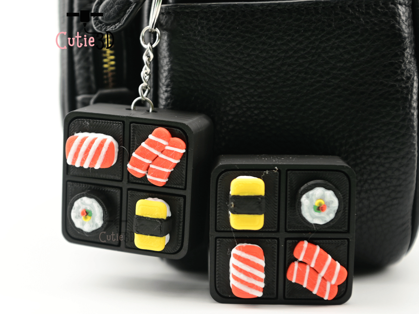 🍱 Cutie3D Bento Box For Food Lovers Keycap Fidget Clicker Keychain ...