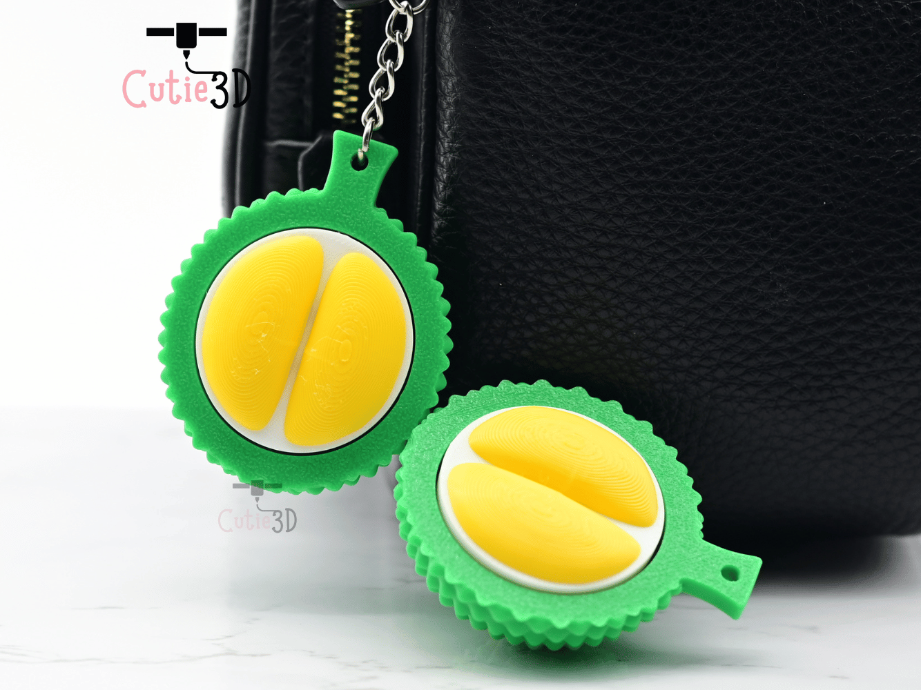 👌 Cutie3D Keycap Fidget Keychain Durian Keychain - Cute Backpack ...
