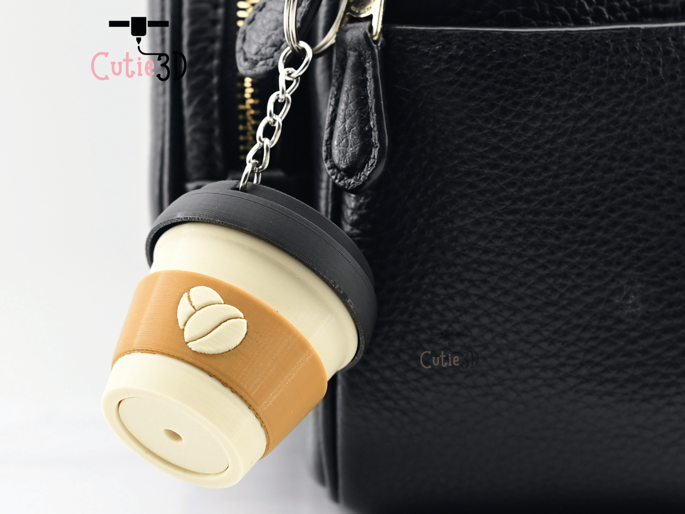 ☕ Cutie3D Twisty Coffee Cup Fidget Clicker Keychain - Cute Backpack ...