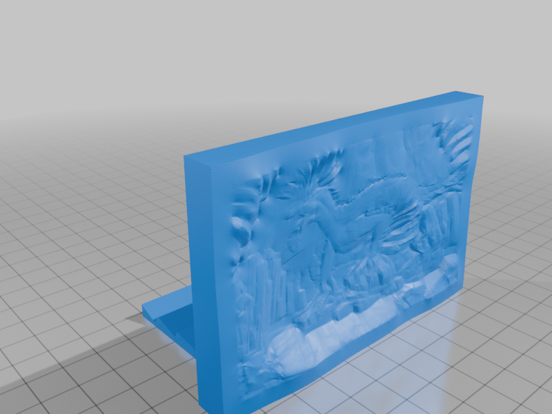 Free 3D file Ark Rock Drake Relief Sculpture 🪨 ・Template to download ...