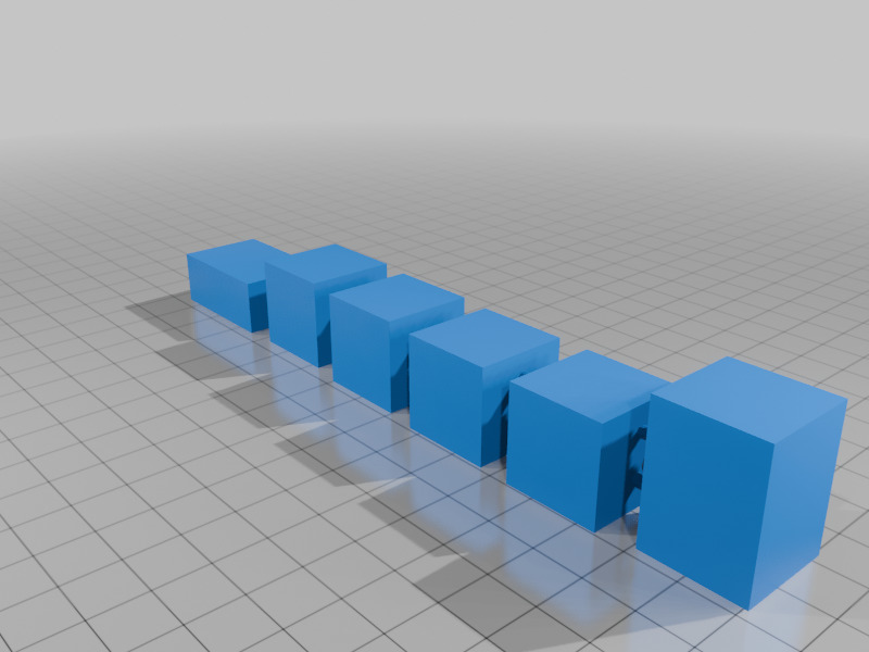 Archivo 3D gratis Articulated Cube Worm 🪱 ・Objeto imprimible en 3D para ...