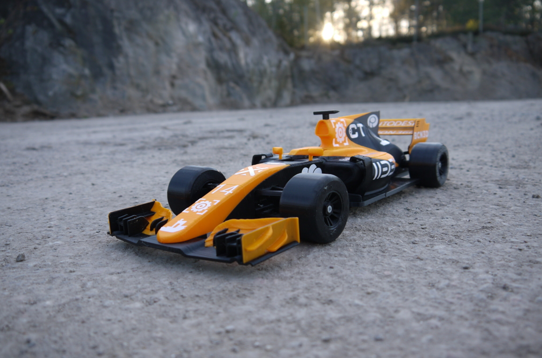 🎨 OpenRC F1 Dual Color McLaren Edition・Free STL File for ・Cults