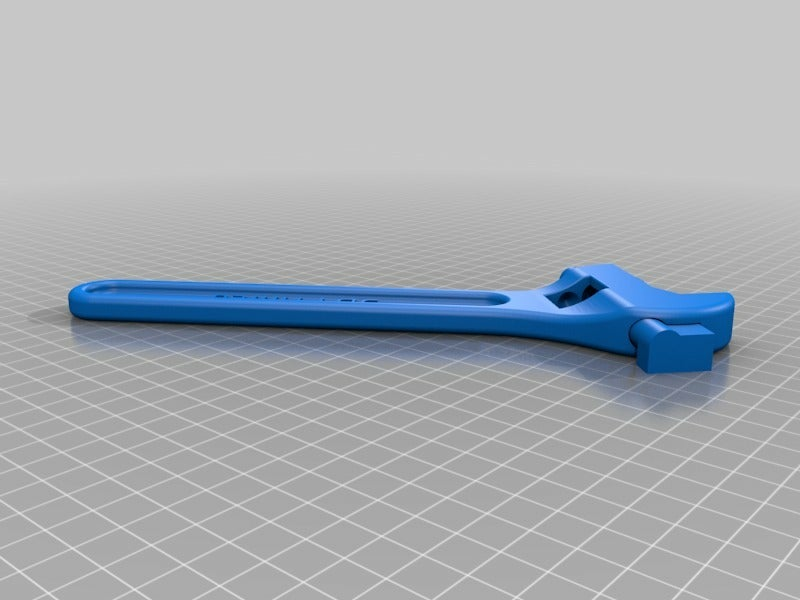 🔧 Fully assembled 3D printable wrench・Free STL File for ・Cults