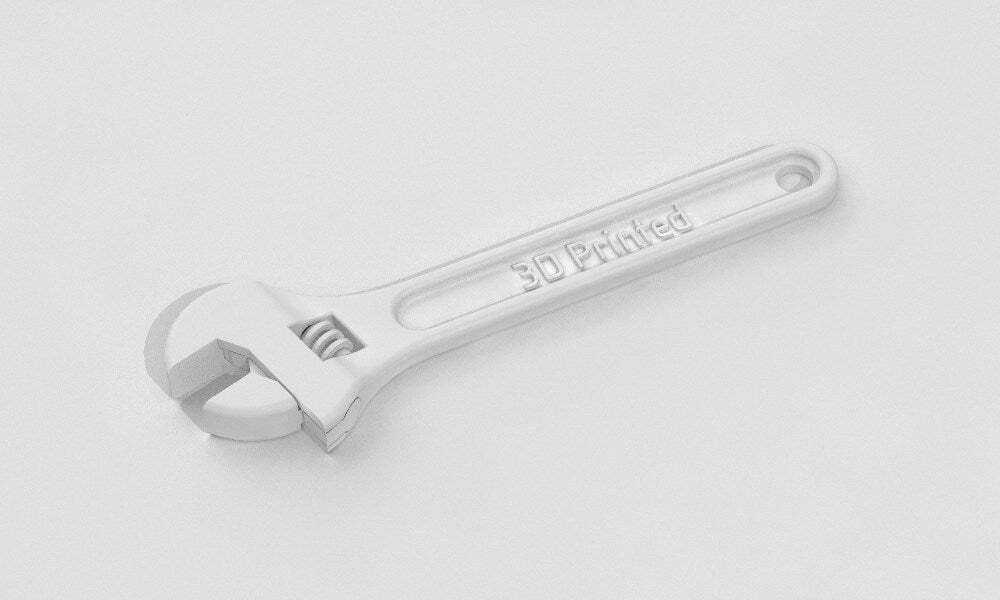 🔧 Fully assembled 3D printable wrench・Free STL File for ・Cults