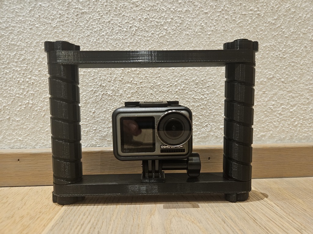 Free 3D file Gopro / Action cam Mount handle /Rig 📷 ・3D printer design ...