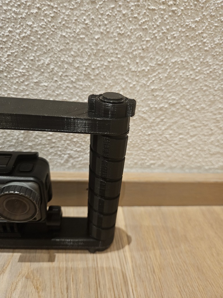 📷 GoPro / Action Cam Handheld handle RIG・Free 3D File for ・Cults