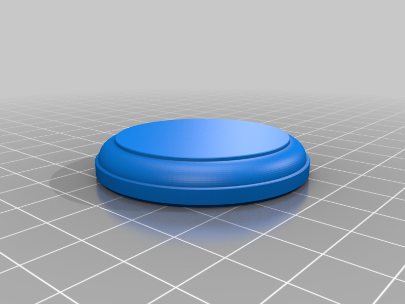 👥 Simple Base for Figurine・Free 3D File for ・Cults