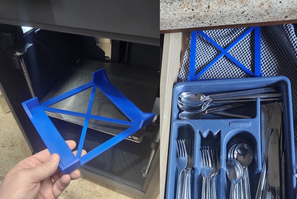 Free 3D file Silverware Drawer Backer 🔪 ・Design to download and 3D ...
