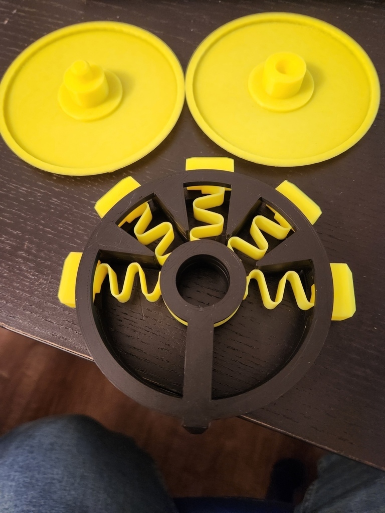 Free 3D file Fidget Button Spinner 👌 ・3D printable object to download・Cults