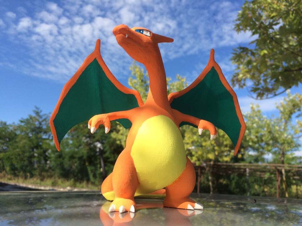 3D printed Charizard Better Pose・Cults
