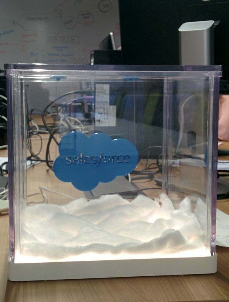 Бесплатный STL файл Salesforce Logo (with hangers) 🚩 ・3D-печатный ...