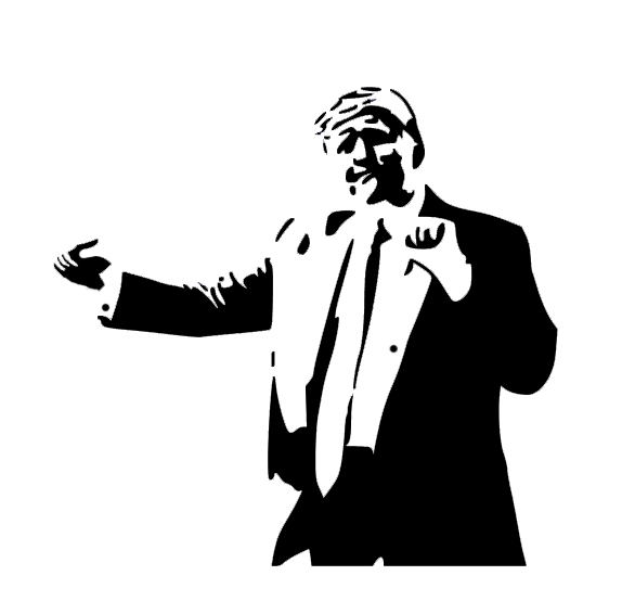 Free 3D file Trump Dance Stencil 🕺 ・3D printer design to download・Cults