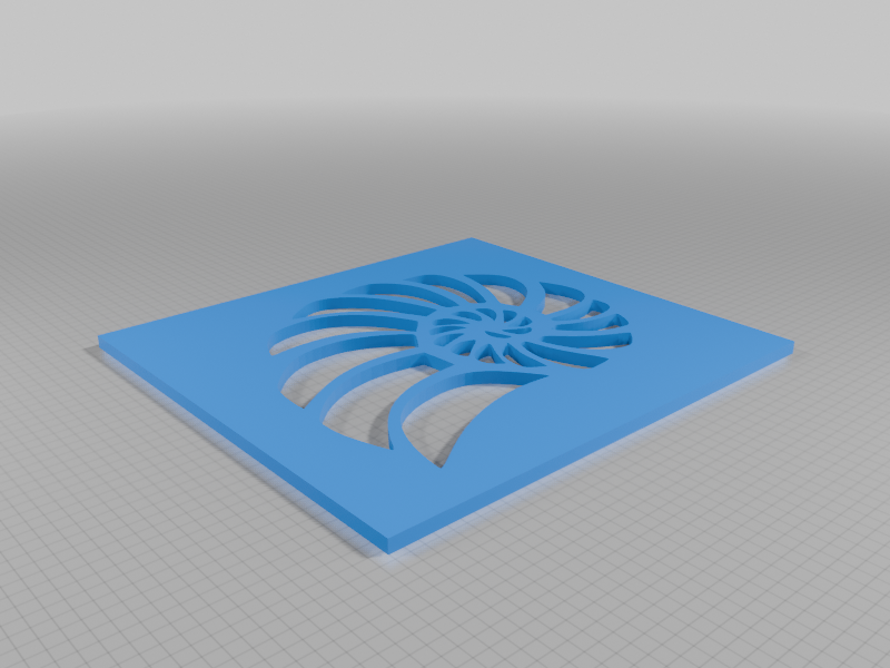Free 3D file Shell Stencil 🐚 ・3D printing design to download・Cults