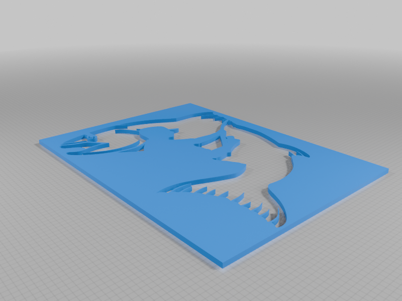 🎨 Fisher Trout Stencil・Free 3D File for ・Cults