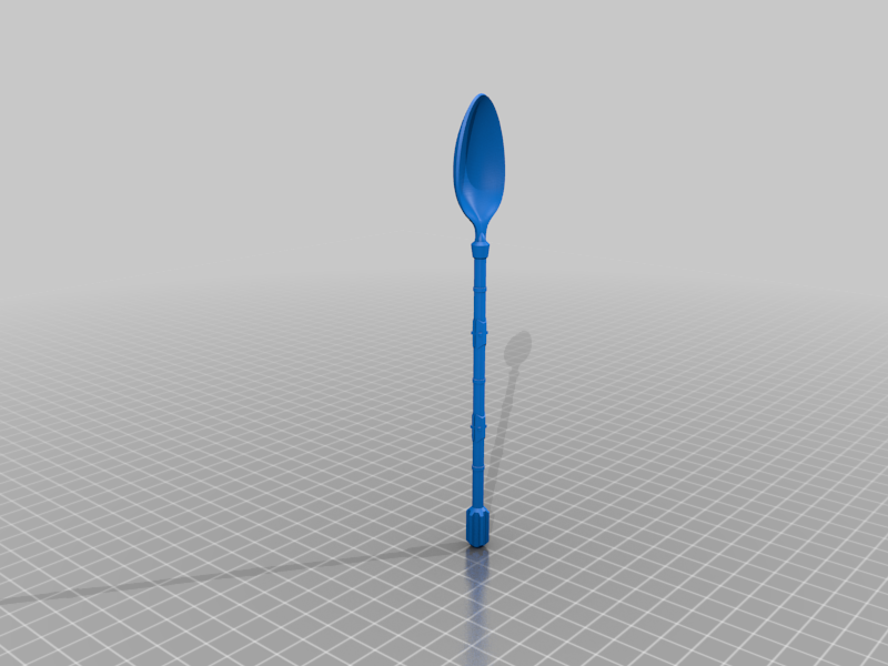 Archivo 3D gratuito Comically Large Spoon for MG Barbatos 🥄 ・Objeto ...