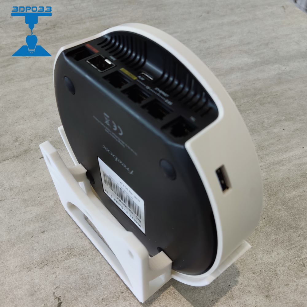 Fichier 3D Support Mural Pour Serveur Freebox Pop 🆓 ・Objet imprimable ...