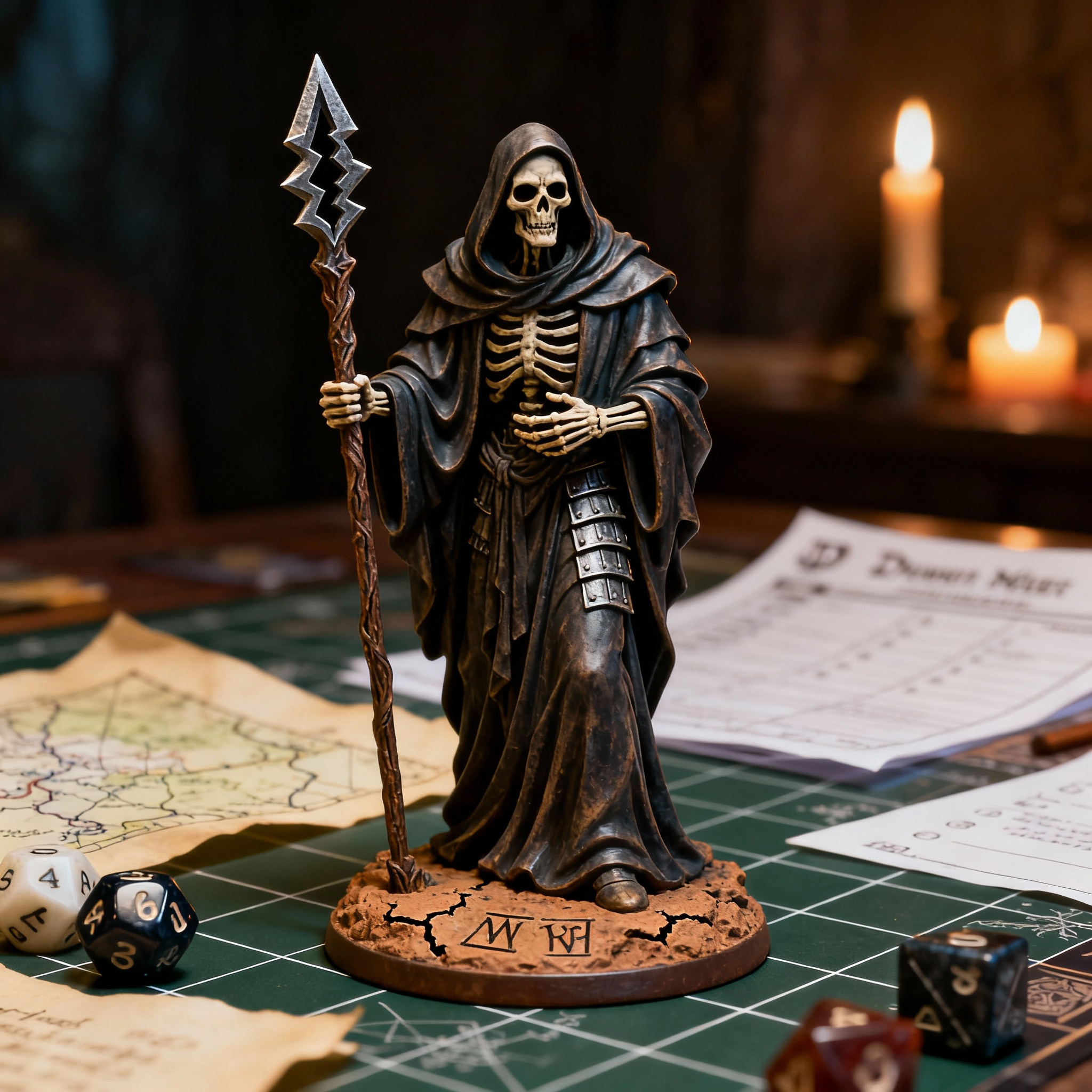 🎨 Grim Reaper 3D Print STL Figurine | Death Fantasy Model・Archivo 3D ...