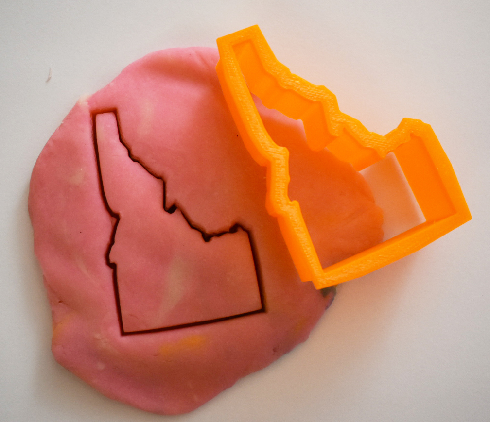 Free 3D file Idaho State Cookie Cutter 🍪 ・3D print object to download・Cults