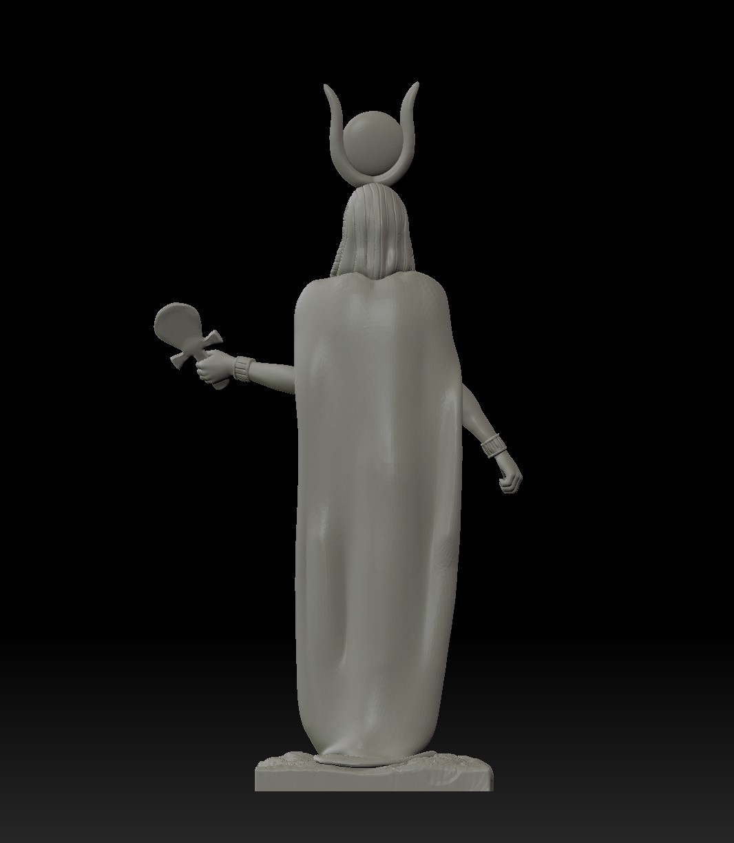 STL 文件 Egyptian Goddess Isis statue 🎨 ・可下载 3D 打印模型・Cults