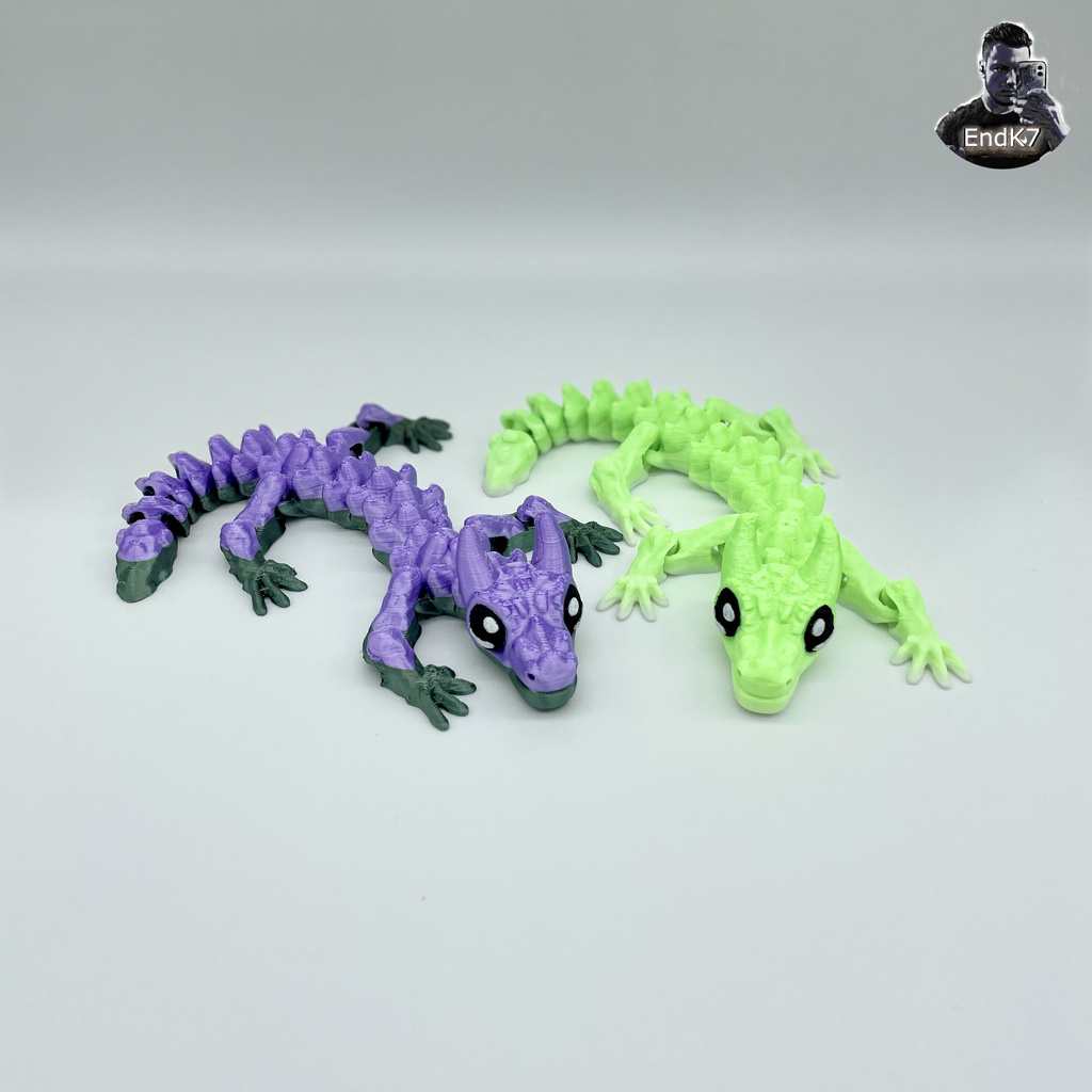 👶 Baby Bull Dragon - Flexi - Print in Place - No Supports - Fantasy ...