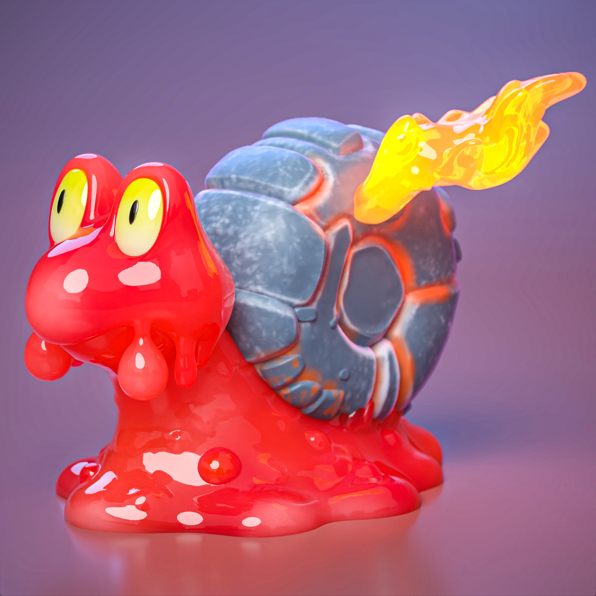🦸 High Quality Magcargo Miniature - 3D Printable STL/3MF Model・ 3D File ...