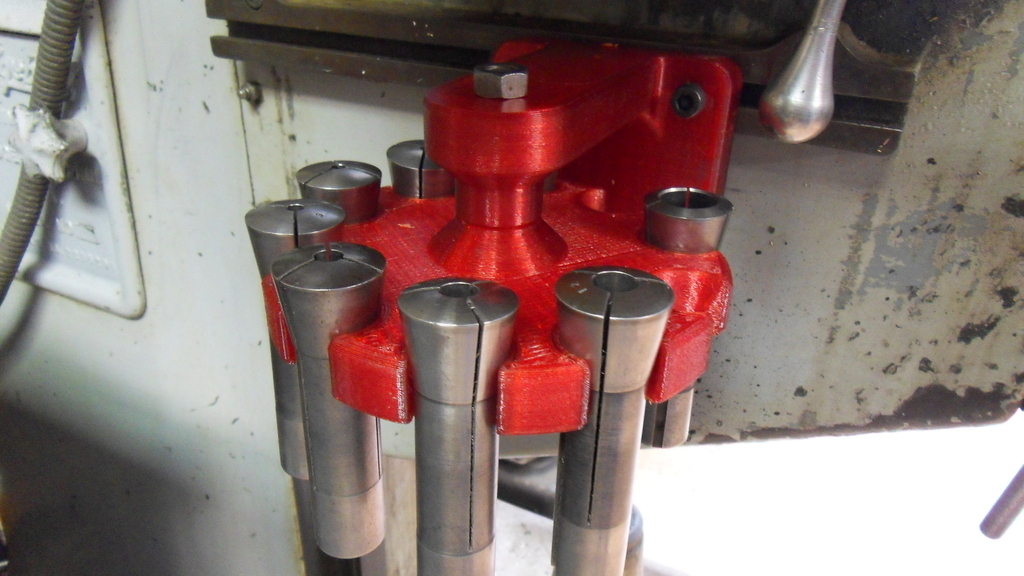 Free 3D file Collet holder for milling machines or lathes 📦 ・3D print ...