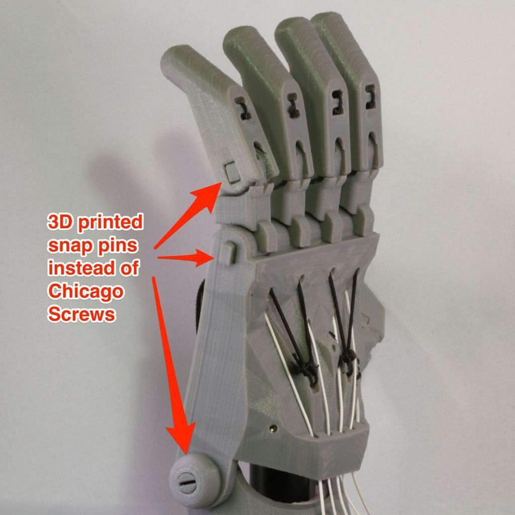 Free 3D file The Raptor Hand by e-NABLE ・3D print object to download・Cults