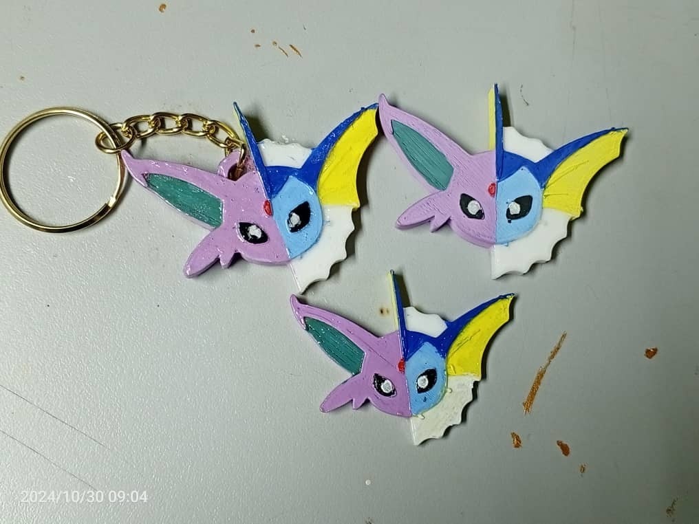 🗝️ Espeon x Vaporeon・Free 3D File for ・Cults