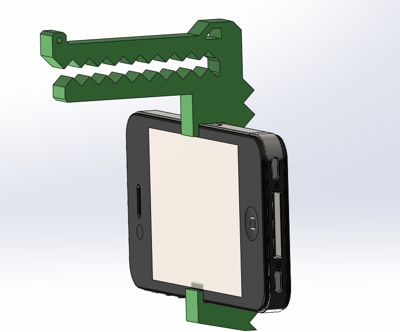 📱 IBITE Iphone 4 Hat clip・Free 3D File for ・Cults