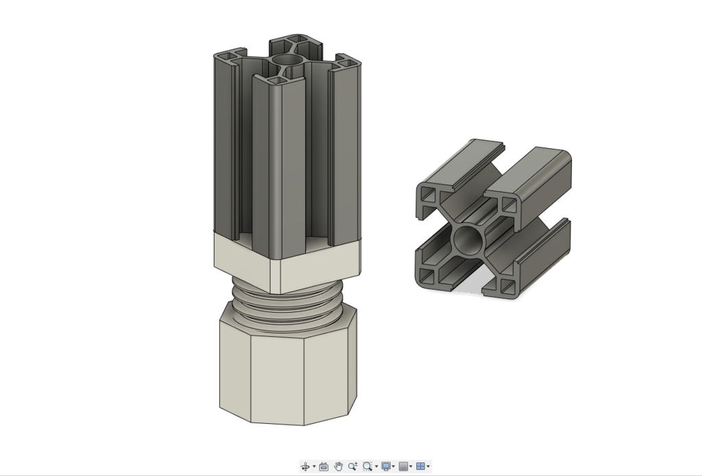 🦶 Adjustable Feet for 3030 Profile・Free 3D File for ・Cults