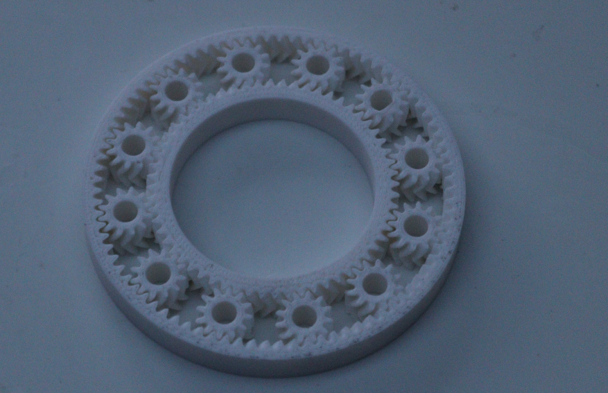 💭 Print In Place Double helical bearing・Free 3D File for ・Cults