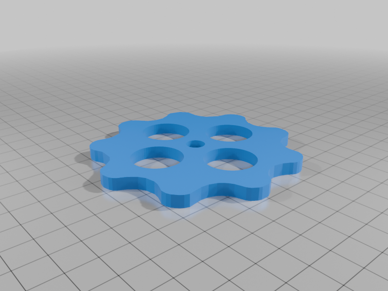 💭 Eccentric Cycloid Drive For Laser Cutting・Free 3D File for ・Cults