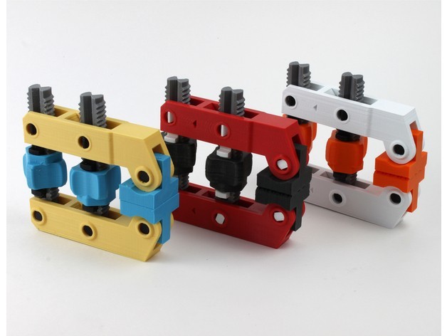 🗜️ Hand-Screw Clamp・Free STL File for ・Cults