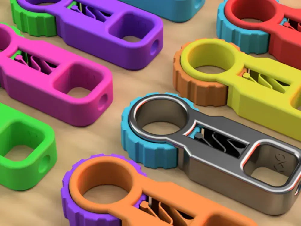 👌 Click Click Thumb Spin Fidget・Free 3D File for ・Cults