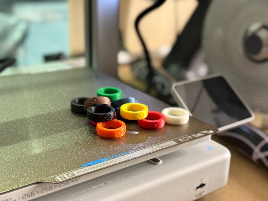 ♾️ Infinity Spin Ring Fidget・Fichier 3D Gratuit pour ・Cults