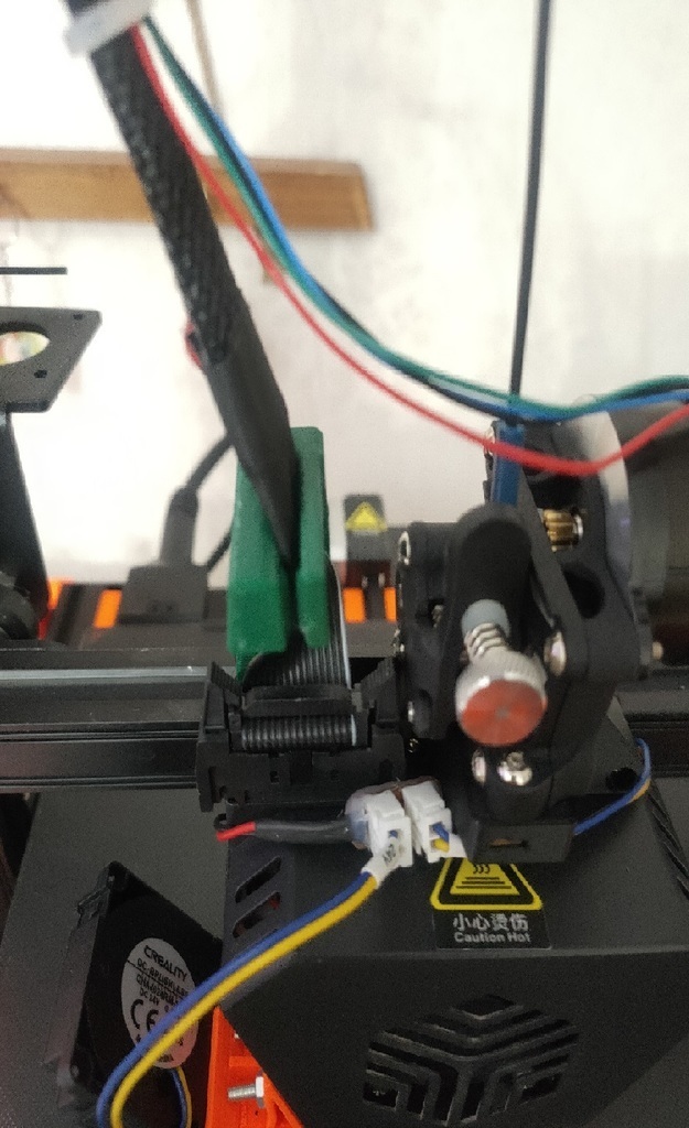 🔌 CR-6 se sherpa mini cable support・Free STL File for 3D printing・Cults