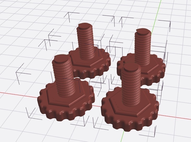 plastic hand screw for camper window lock・Free STL File for 3D printing ...