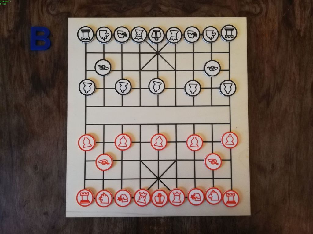 🤠 Xiangqi - Double sided Chinese Traditional / Western set・Free 3D File ...