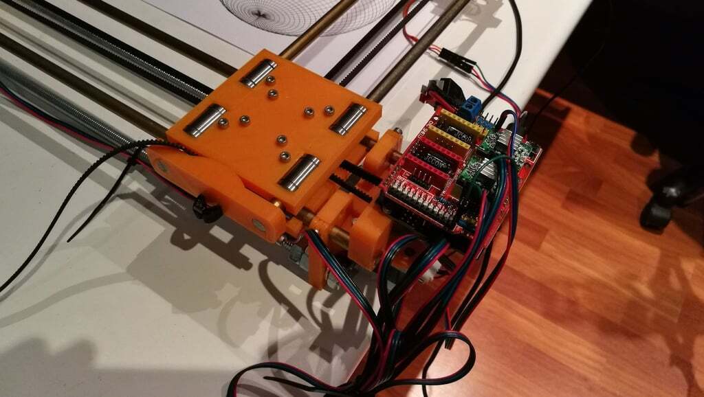 3D printing 4xiDraw Drawing machine・Cults