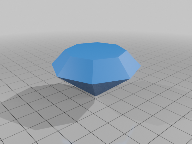 🎭 chaos emerald ( or master emerald )・Free 3D File for ・Cults