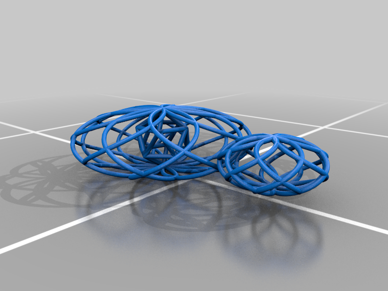 Free 3D file [Mathematical Art] Earrings 🎨 ・3D print design to download ...