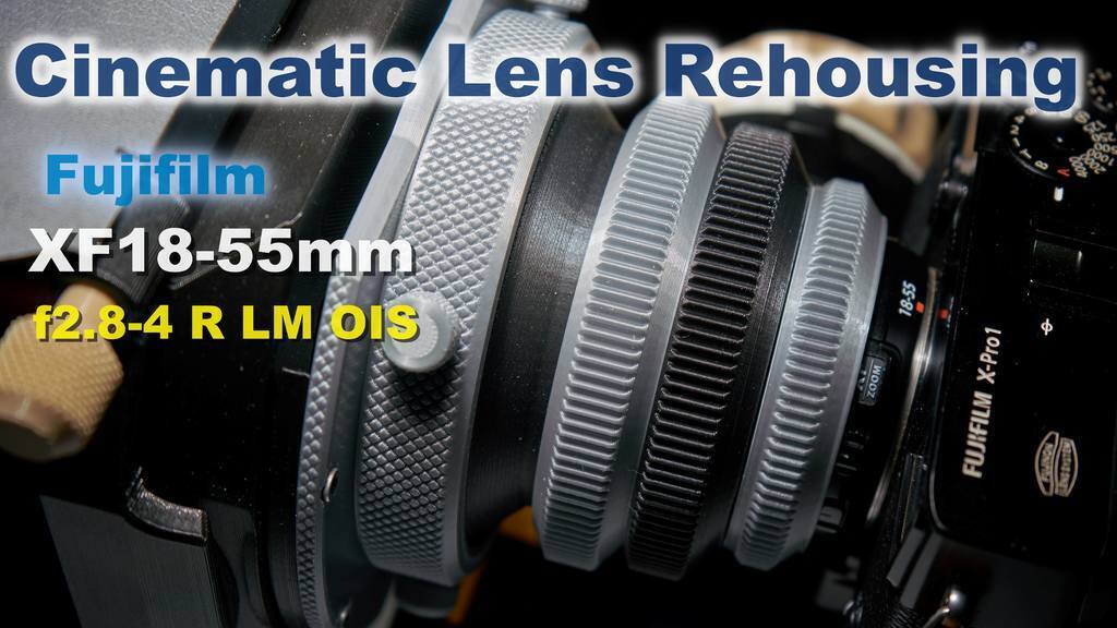 📷 Fujifilm XF18-55mm f2.8-4 R LM OIS, Cinematic Lens Rehousing・Archivo ...