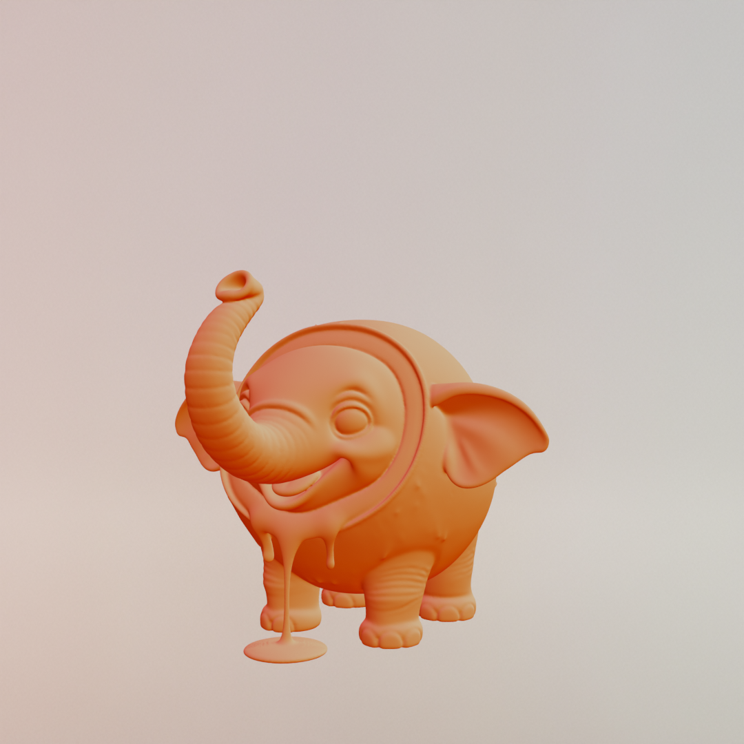 🤌 Cocofanto Elefanto Italian brainrot・ 3D File for 3D printing・Cults