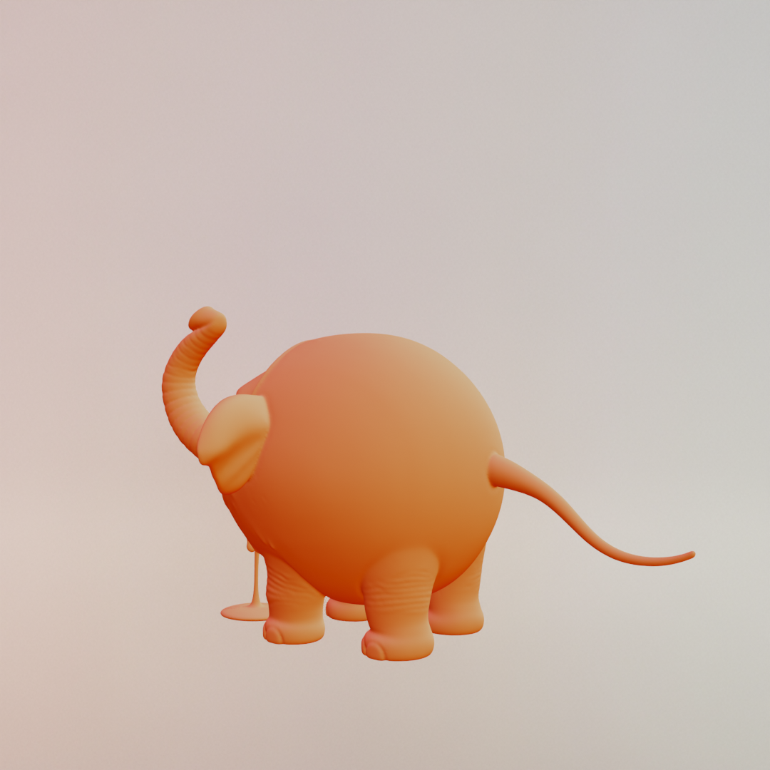 🤌 Cocofanto Elefanto Italian brainrot・ 3D File for 3D printing・Cults